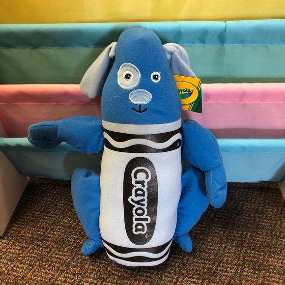 Crayola | Toys | Crayola Blue Dog Stuffed Character | Poshmark